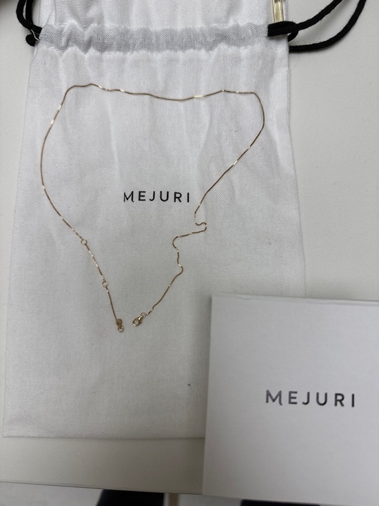 Mejuri | Jewelry | Mejuri 4k Gold Baby Box Chain Necklace 18 Inches ...